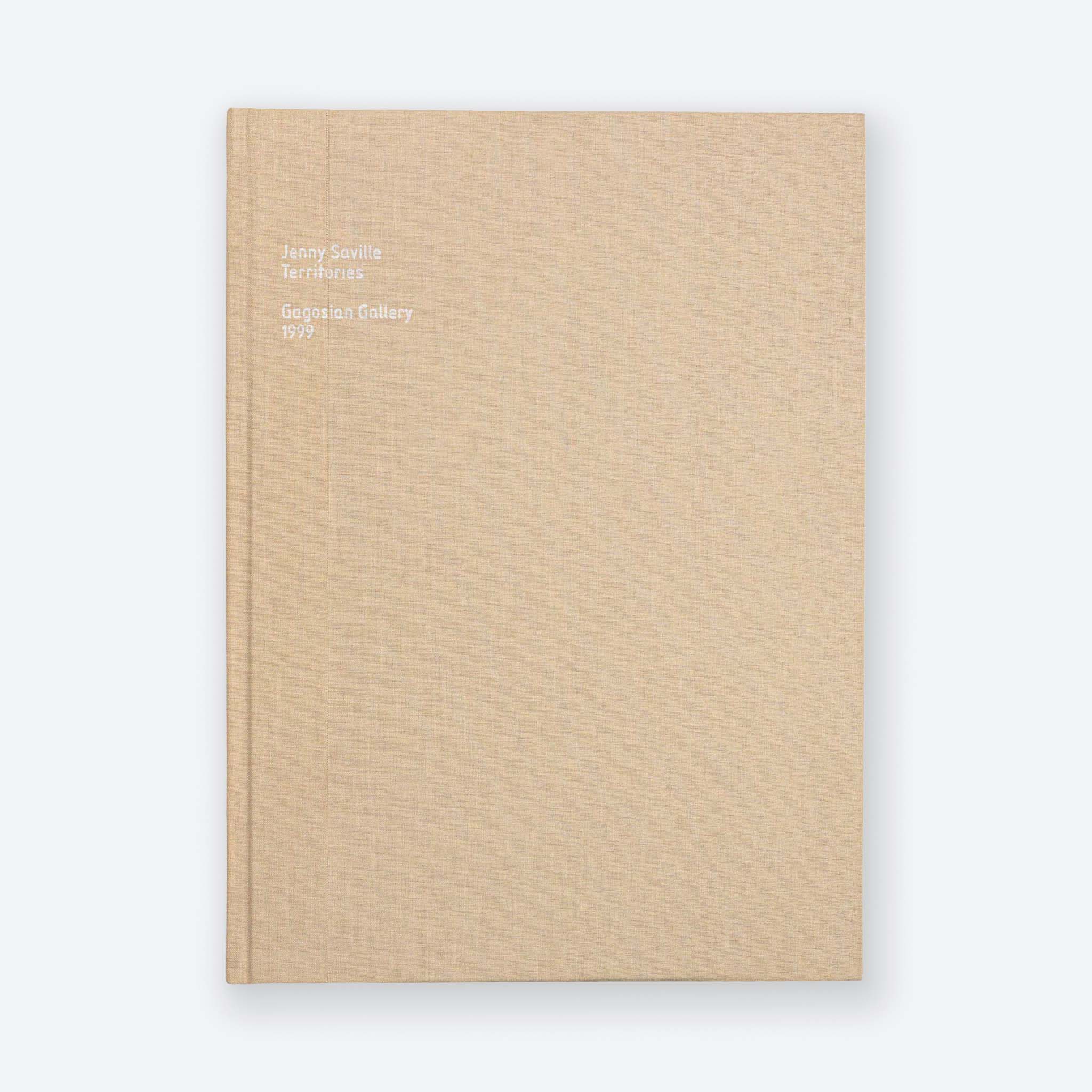 JENNY SAVILLE | Territories – Saint Page